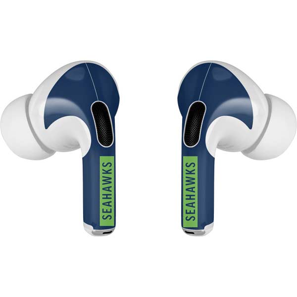 Seattle Seahawks Blue Performance Series Apple AirPods Skin | NFL – Skinit