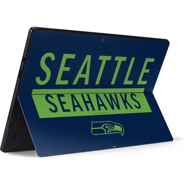 Seattle Seahawks Blue Performance Series Microsoft Surface Skin | NFL ...