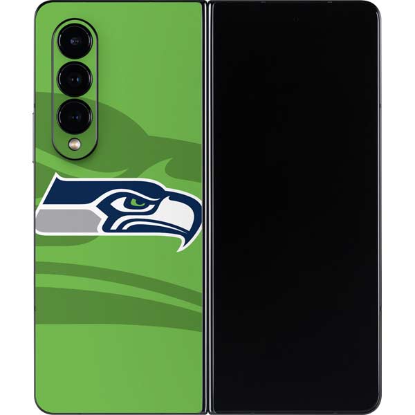 Seattle Seahawks Double Vision Galaxy Z Fold4 5G Skin | Decals | Skinit