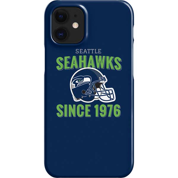Seattle Seahawks Helmet iPhone 12 Mini Lite Cases | Thin & Compact ...