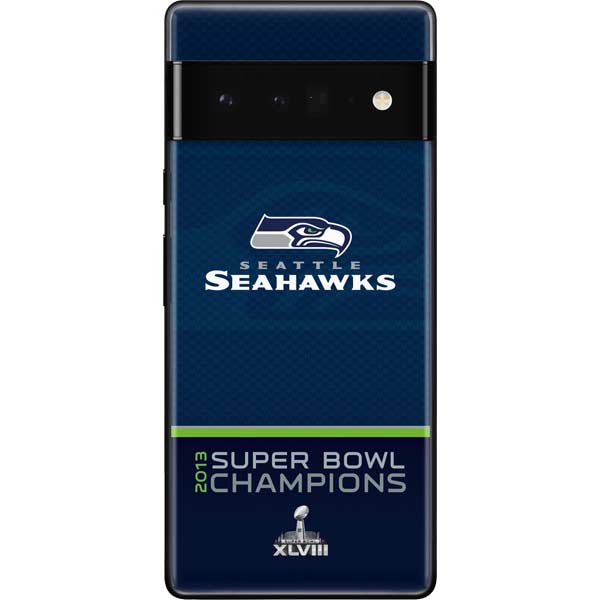 Seattle Seahawks Super Bowl XLVIII Google Pixel 6 Pro Skin - Skinit