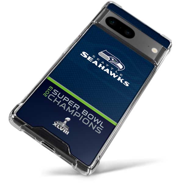 Seattle Seahawks Super Bowl XLVIII Google Pixel 7a Clear Case ...
