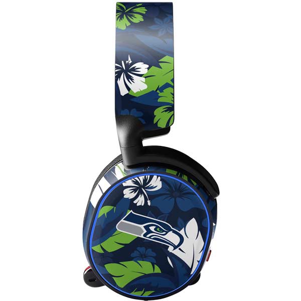 Seattle Seahawks Tropical Print SteelSeries Arctis 3 Skin | Skinit