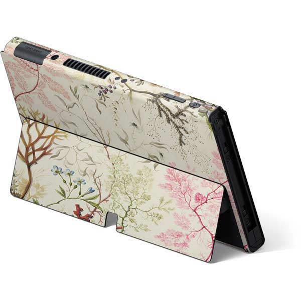 Seaweed on Silk Paper Nintendo Switch OLED (2021) Bundle Skin | Skinit