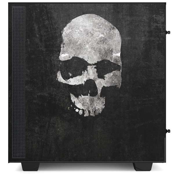 Silent Skull NZXT H510 Compact ATX Mid-Tower Case Skin – Skinit