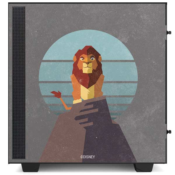 Simba On Pride Rock NZXT H510 Compact ATX Mid-Tower Case Skin – Skinit