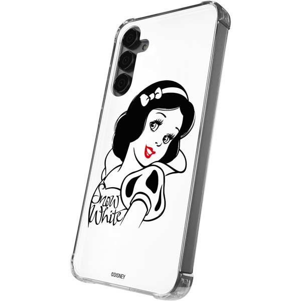 Disney Snow White Black and White Art Galaxy S24 Plus Clear Case | Skinit