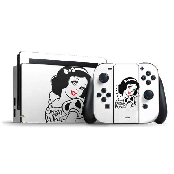 Snow White Black and White Nintendo Switch Skin | Disney – Skinit