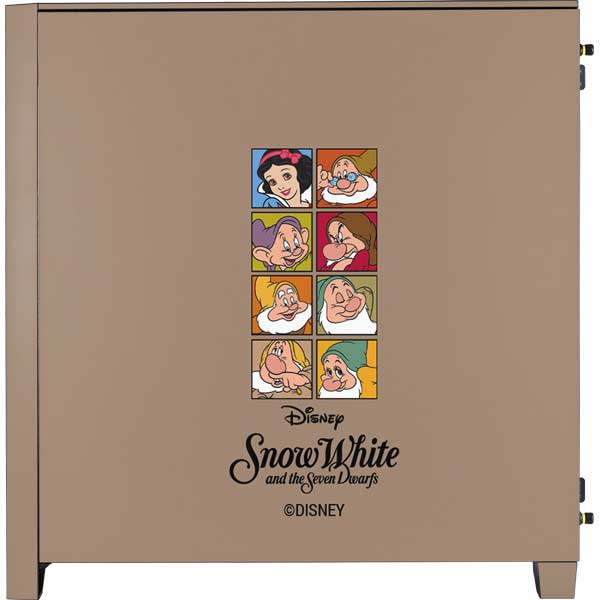 Snow White Character Portraits Corsair 4000D Tempered Glass Mid-Tower ...