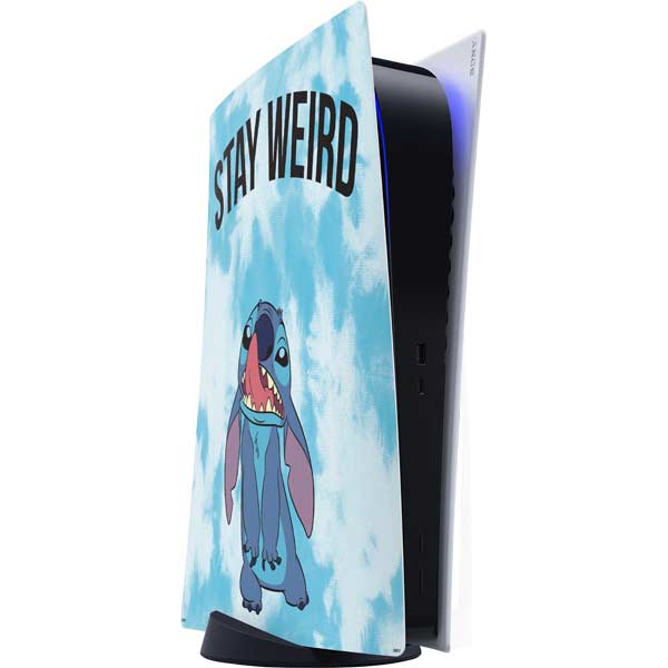 Stitch Stay Weird Skin for PS5 Digital Edition Console - Skinit