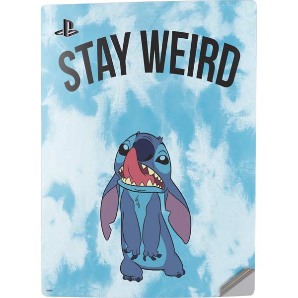 Stitch Stay Weird Skin for PS5 Digital Edition Console - Skinit