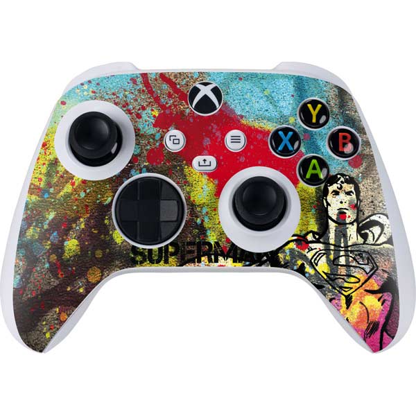 Superman Color Splatter Microsoft Xbox Skin | DC Comics – Skinit