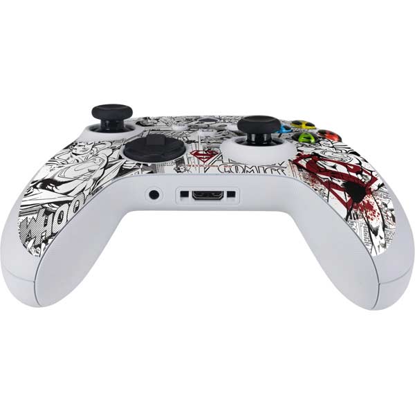 Superman Comic Logo in Red Microsoft Xbox Skin | DC Comics – Skinit