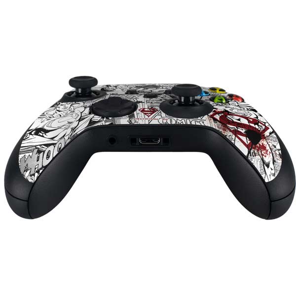 Superman Comic Logo in Red Microsoft Xbox Skin | DC Comics – Skinit