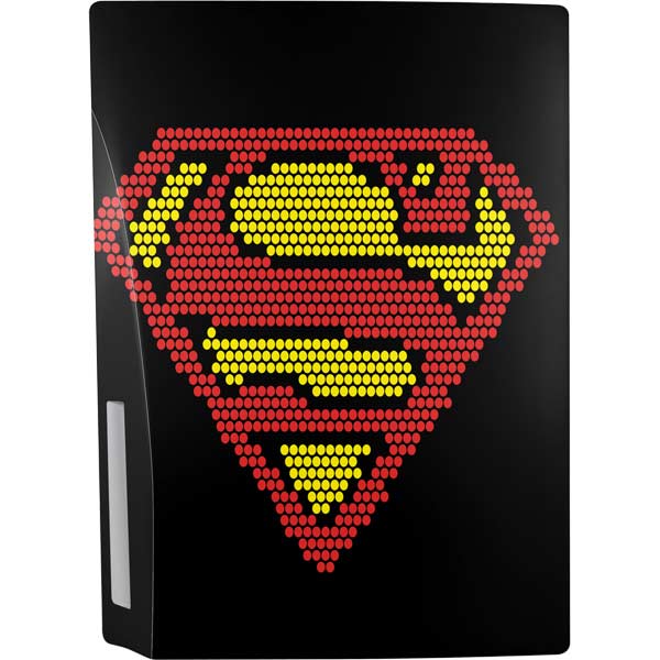 Superman Logo Pixels Sony PlayStation Skin | DC Comics – Skinit