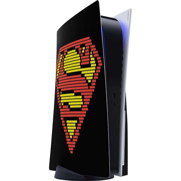 Superman Logo Pixels Skin for PS5 Console - Skinit
