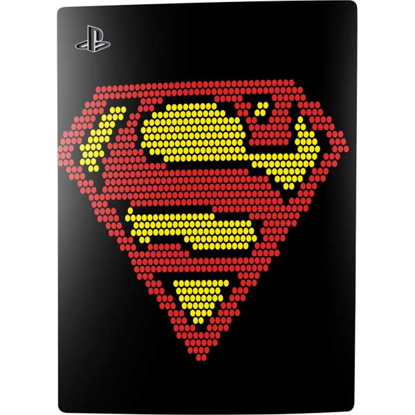 Superman Logo Pixels Skin for PS5 Console - Skinit