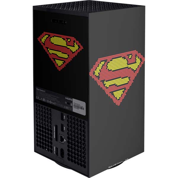 Superman Logo Pixels Microsoft Xbox Skin | DC Comics – Skinit