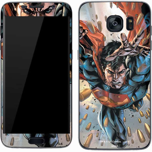 Superman Stops Bullets Samsung Galaxy Skin | DC Comics – Skinit