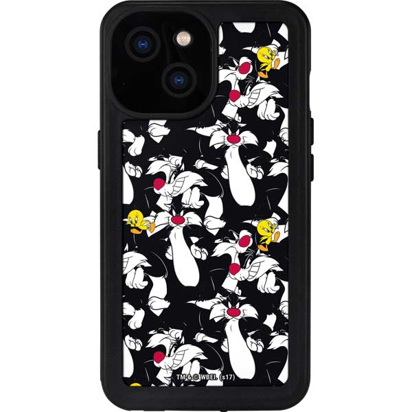 Sylvester and Tweety Super Sized Waterproof Case for iPhone 15 ...