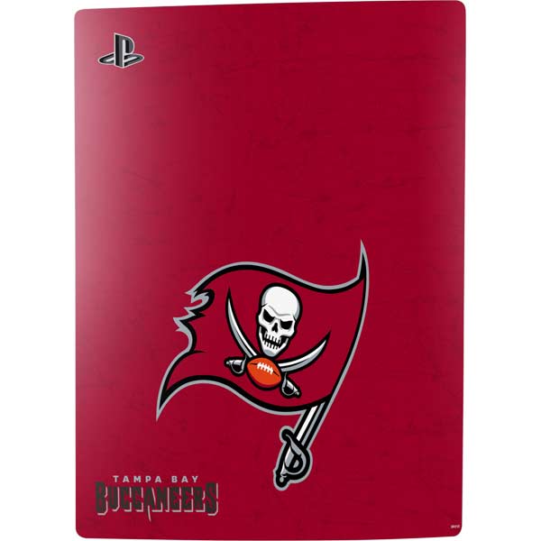Tampa Bay Buccaneers Distressed Sony PlayStation Skin | NFL – Skinit