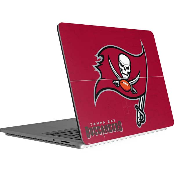 Tampa Bay Buccaneers Distressed Surface Laptop Studio Skin | Skinit