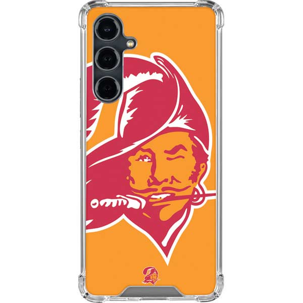 NFL Tampa Bay Buccaneers Retro Logo Galaxy S23 FE Clear Case ...