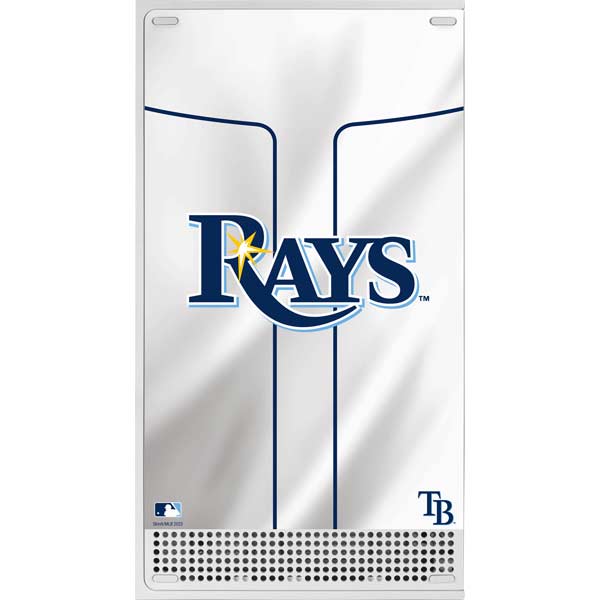 Xbox Series S Skins | MLB Tampa Bay Rays Home Jersey Design | Skinit
