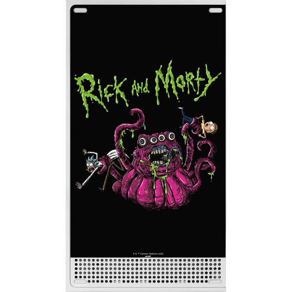 Xbox Series S Skins | Adult Swim Rick and Morty Tentacle Attack Skins ...