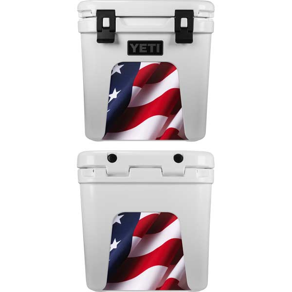 The American Flag YETI Roadie 24 Hard Cooler Skin | Skinit
