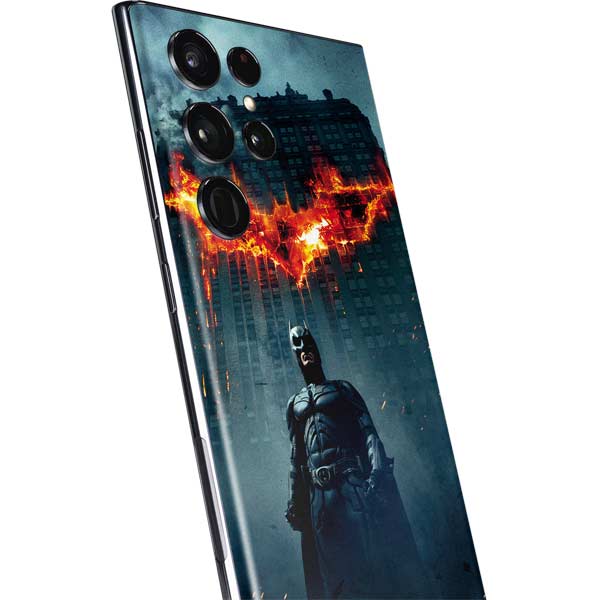 The Dark Knight Fire Logo Galaxy S22 Ultra Skin | Skinit Phone Decals