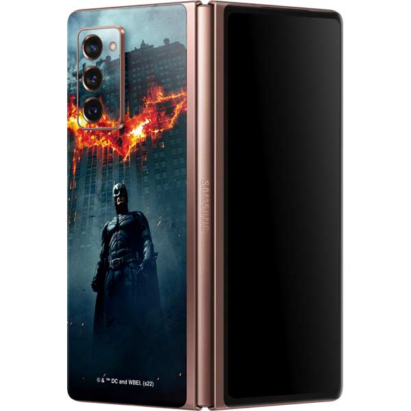 The Dark Knight Fire Logo Samsung Galaxy Skin | DC Comics – Skinit