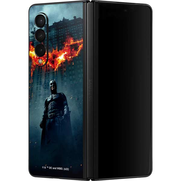 The Dark Knight Fire Logo Skin for Galaxy Z Fold3 5G | Decals - Skinit