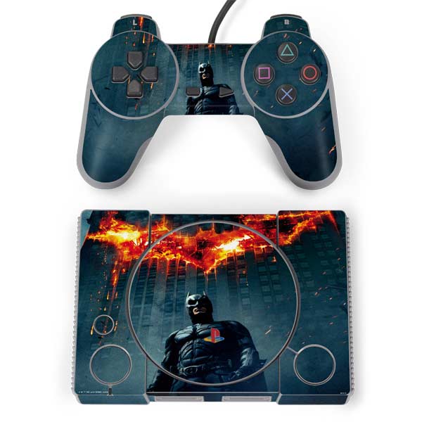 The Dark Knight Fire Logo Sony PlayStation Skin | DC Comics – Skinit