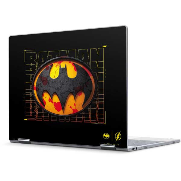 The Flash Movie: Batman Bloody Logo Google Pixelbook Skin | DC Comics ...