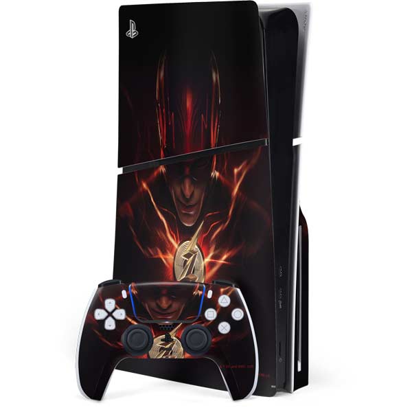 DC Comics The Flash Movie: The Flash Poster Skin for PS5 Slim Disk ...