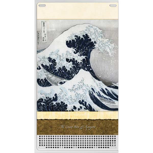Xbox Series S Skins - The Great Wave off Kanagawa by Hokusai - Custom ...