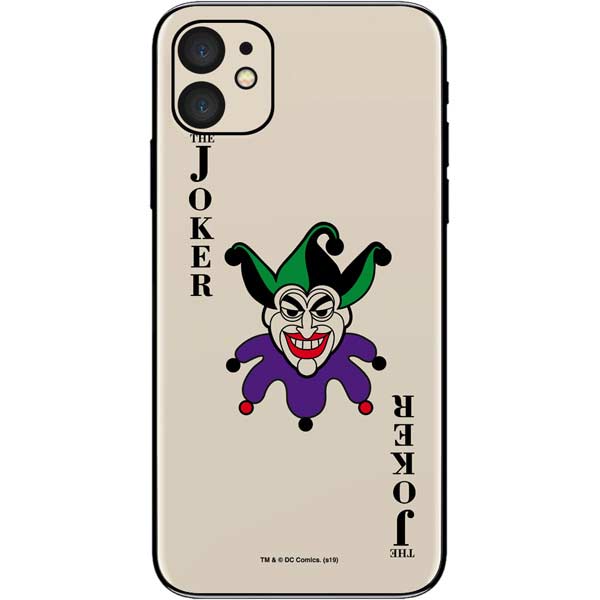 The Joker Calling Card Apple iPhone Skin | DC Comics – Skinit