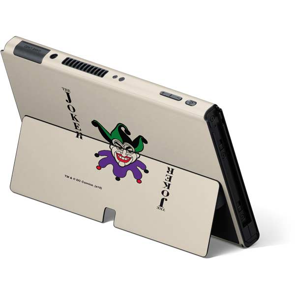 The Joker Calling Card Nintendo Switch OLED (2021) Bundle Skin | Skinit