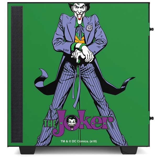 The Joker Portrait NZXT H510 Compact ATX Mid-Tower Case Skin – Skinit