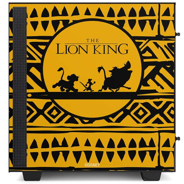 The Lion King Tribal Print NZXT H510 Compact ATX Mid-Tower Case Skin ...