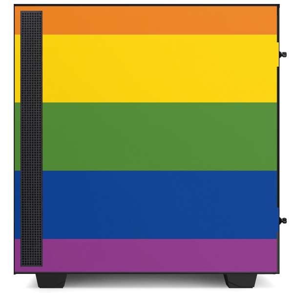 The Rainbow Flag NZXT H510 Compact ATX Mid-Tower Case Skin – Skinit