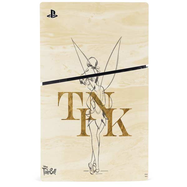 Disney Tinker Bell Tink Magic Pencil Art Skin for PS5 Slim Disk Console ...