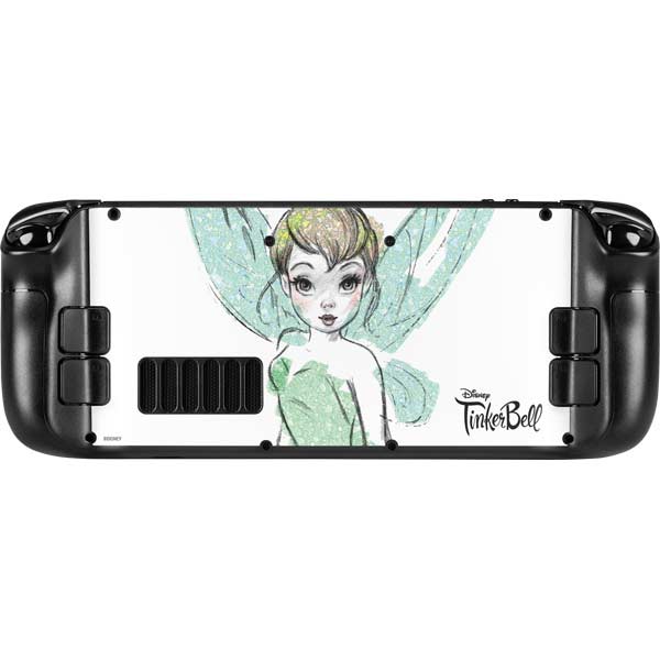 Tinker Bell Watercolor Fairy Steam Deck Handheld Gaming Computer Skin – Skinit