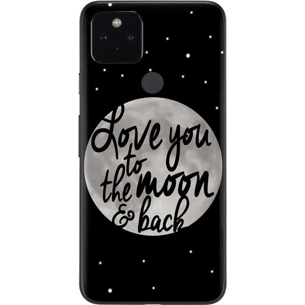 To The Moon And Back BW Skin for Google Pixel 4a 5G - Skinit