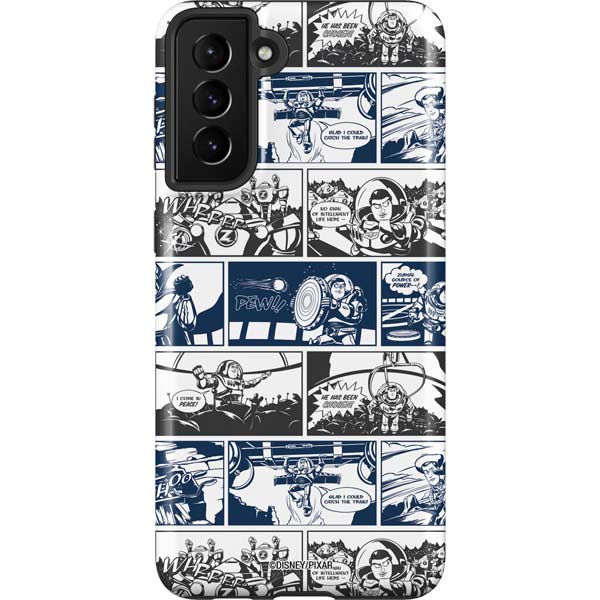 Toy Story Comic Strip Pro Case for Galaxy S21 Fan Edition | Skinit