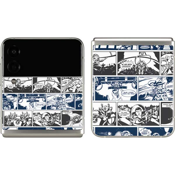 Toy Story Comic Strip Galaxy Z Flip3 5G Skin | Skinit