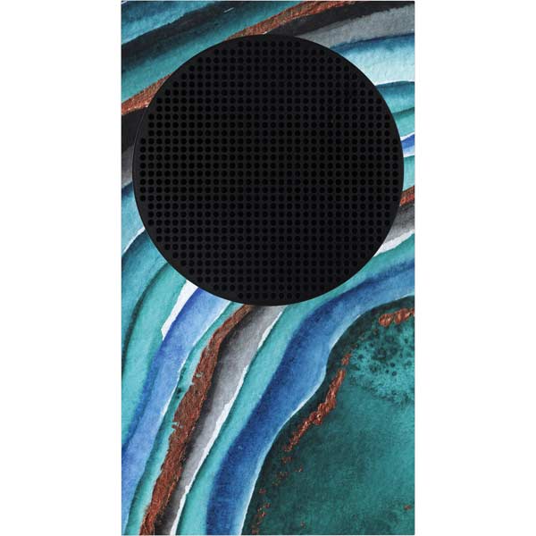 Turquoise Watercolor Geode Microsoft Xbox Skin – Skinit