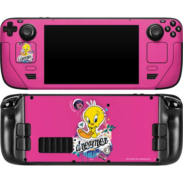 Tweety Bird Dreamer Steam Deck Handheld Gaming Computer Skin – Skinit