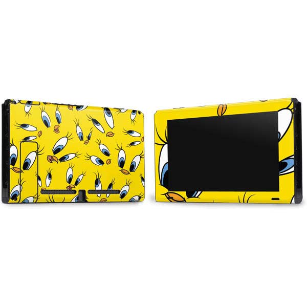 Tweety Bird Super Sized Pattern Nintendo Switch Skin – Skinit